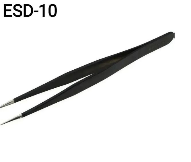 Пинцет прецизионный антистатический ESD-10