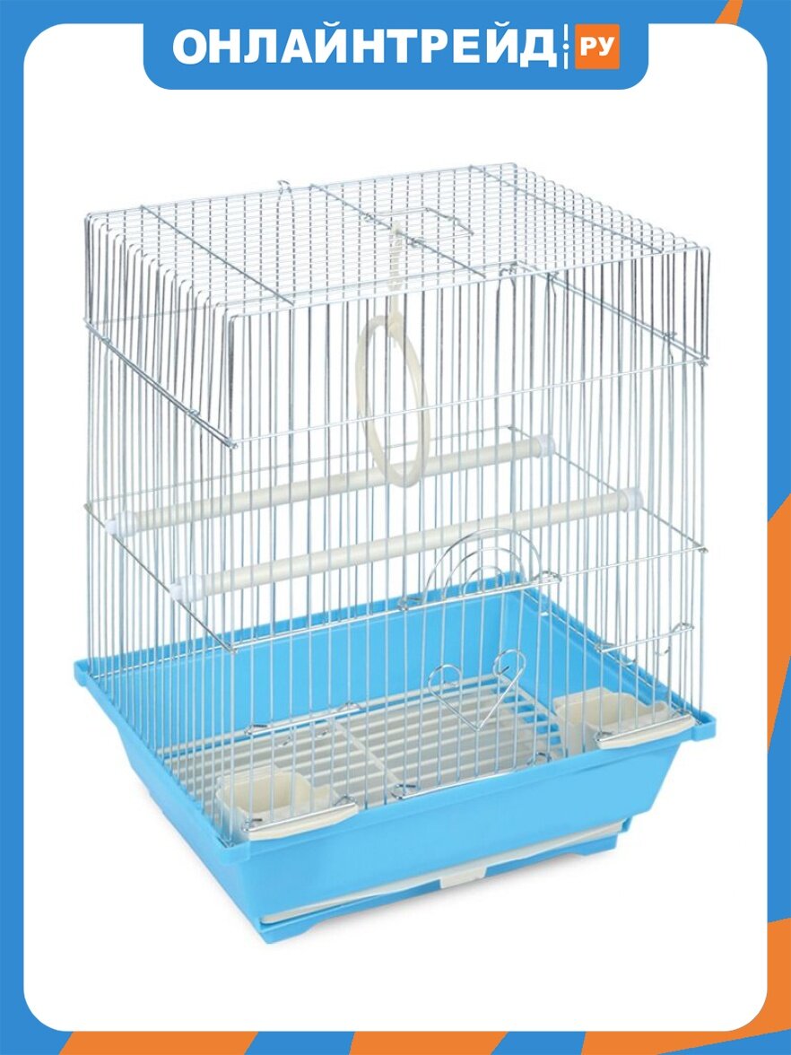 Клетка Triol 2105 для птиц, эмаль, 300*230*390мм