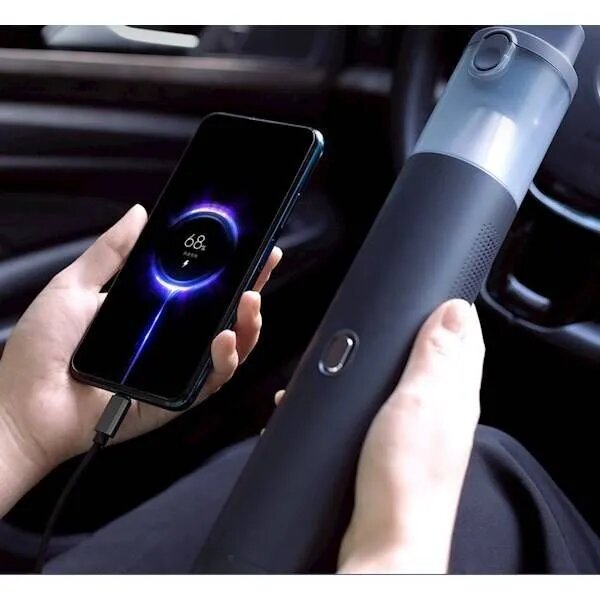 Автопылесос и зарядно-пусковое устройство Xiaomi Lydsto Handheld Vacuum (YMXCYJDY02) серебристый
