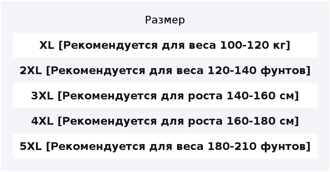 Трусы , размер 2XL [Рекомендуется для 132,3–154,3 фунтов] — фото 1