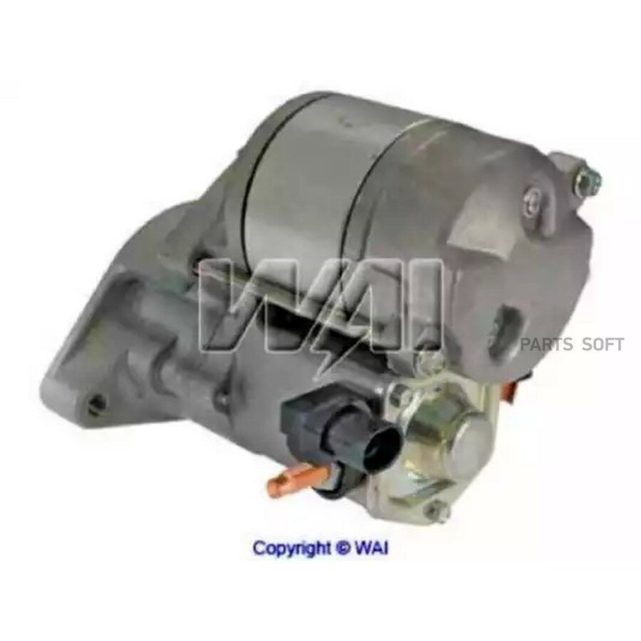 Стартер (новый) Chrysler Voyager 2.4L (2007-01) Dodge Caravan 2.4L от официального дистрибьютора, WAI, артикул 17808N
