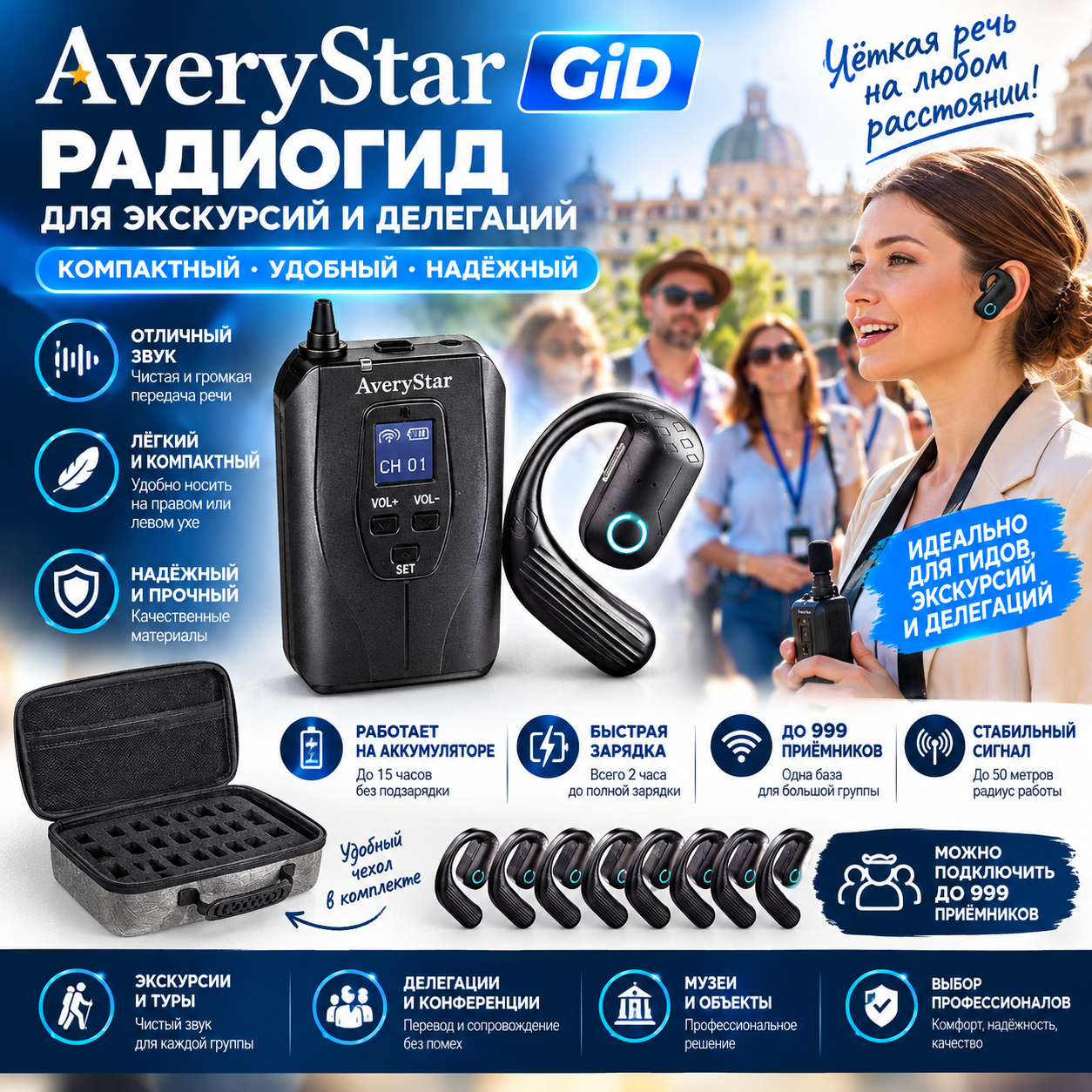 Радиогид AveryStar GID 1+5