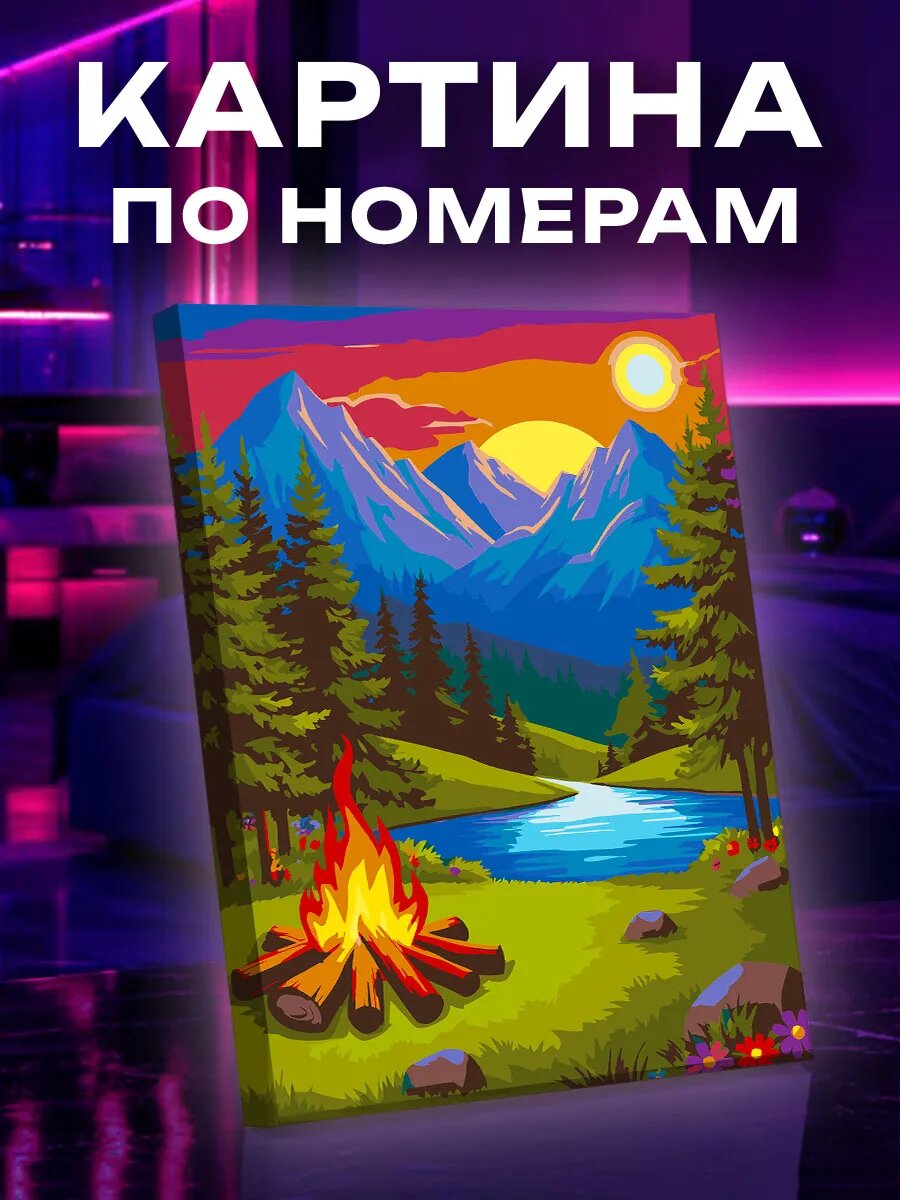 Картина по номерам Пикник