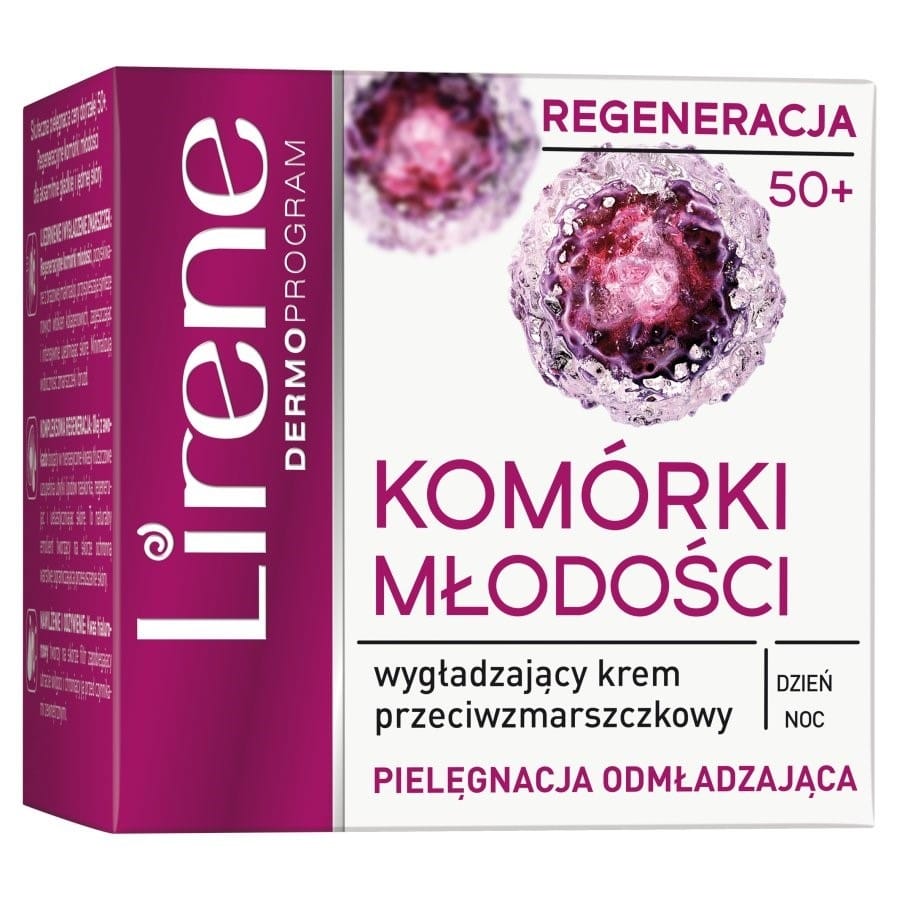 Крем для ухода за кожей Lirene Клетки молодости, 50 мл