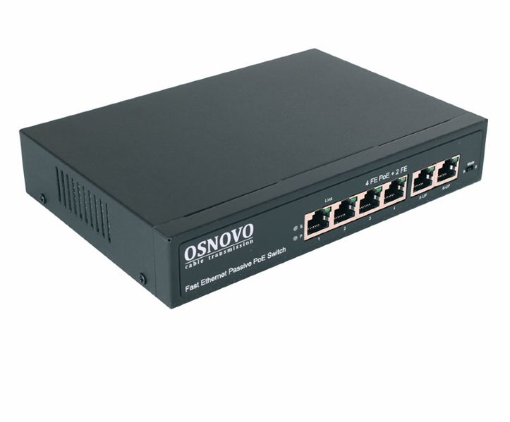 Коммутатор Osnovo SW-20600/A(80W) 5x100Mb