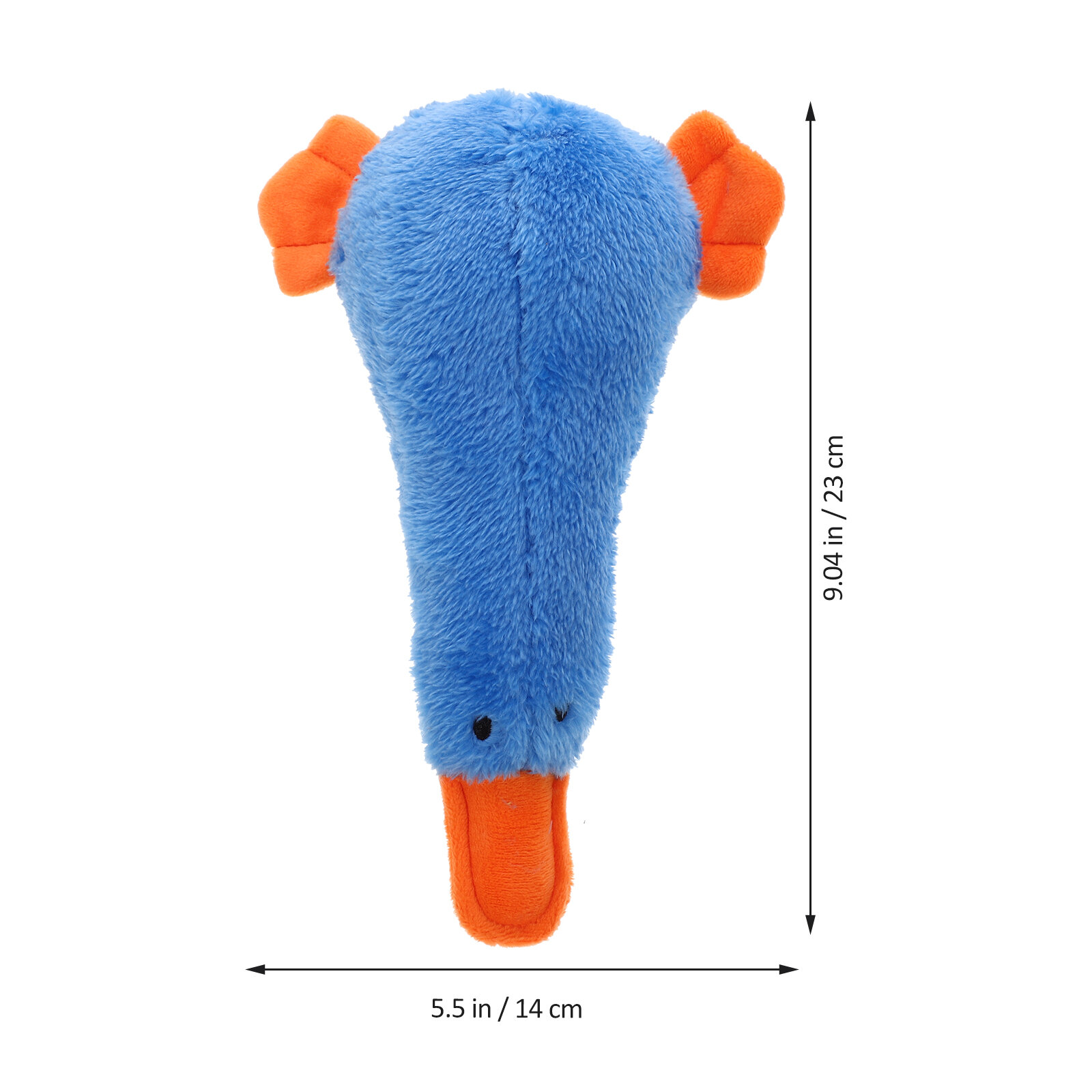Игрушка Для Собак С Крякачом Яркая Утка Размер 23.00X14.00X6.00Cm