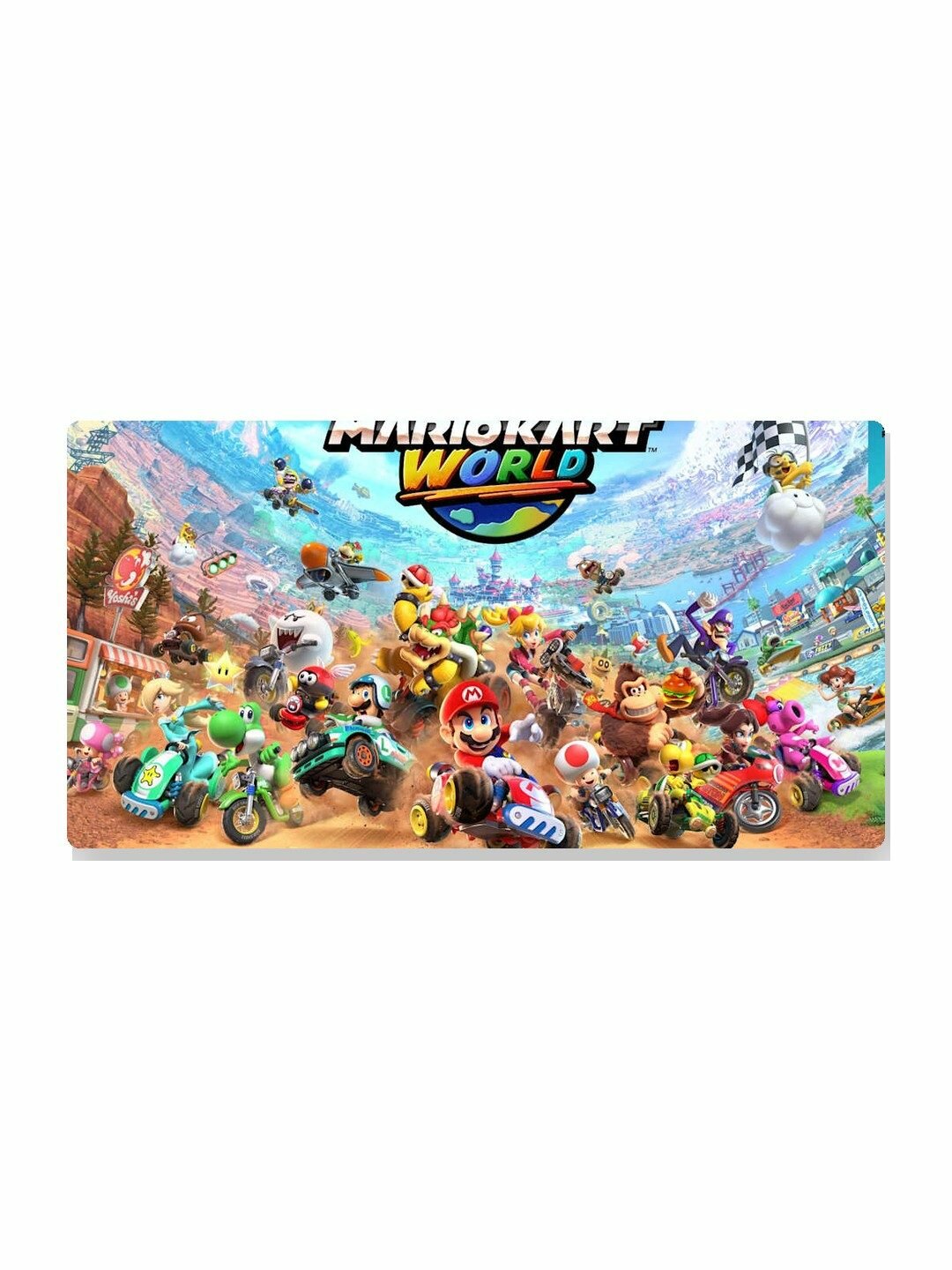 Игра Mario Kart World для Nintendo Switch 2, русская версия, картридж (Game Card), 3+