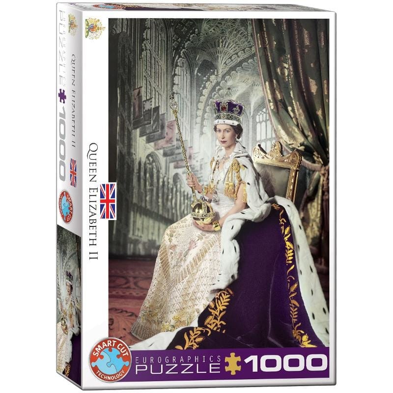 Пазл Eurographics "королева елизавета II", 1000 элементов