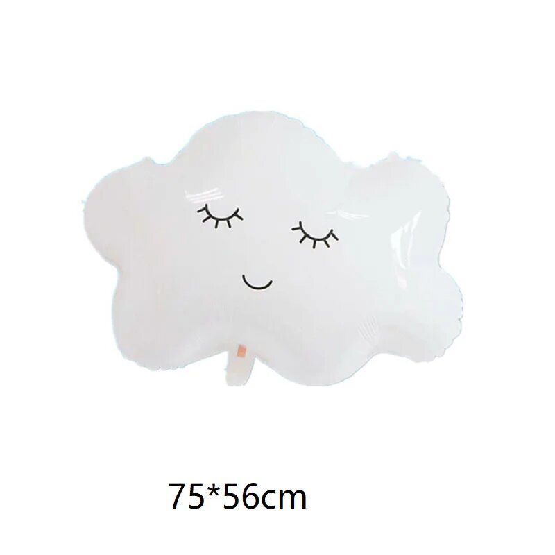 Гелиевые шары YUEYAO солнце луна Белый, white clouds