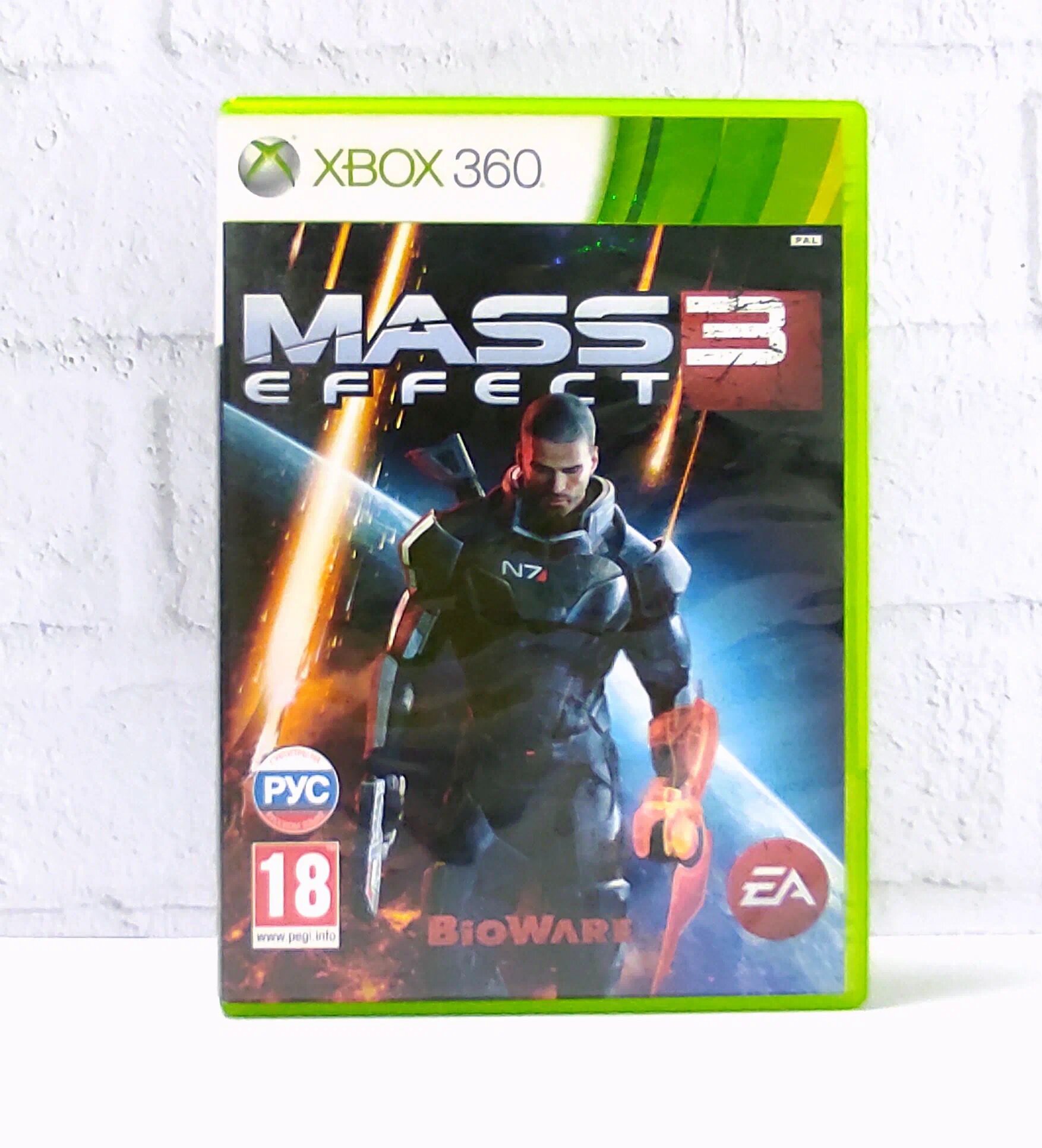 Mass Effect 3 Русские субтитры Видеоигра на диске Xbox 360. Товар уцененный