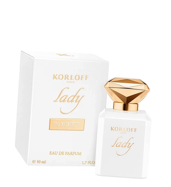 Парфюмерная вода для женщин Корлофф Париж Леди Ин Вайт 50 мл / Korloff Lady In White