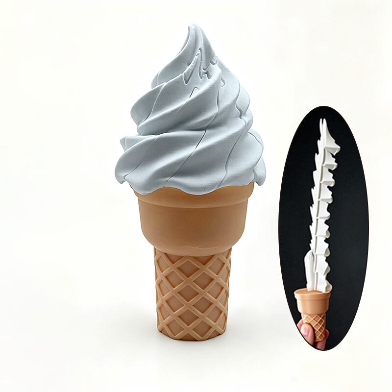 В стиле Ван Юаня】Телескопический меч-мороженое, 3D-печатный меч-мороженое, телескопический меч-мороженое