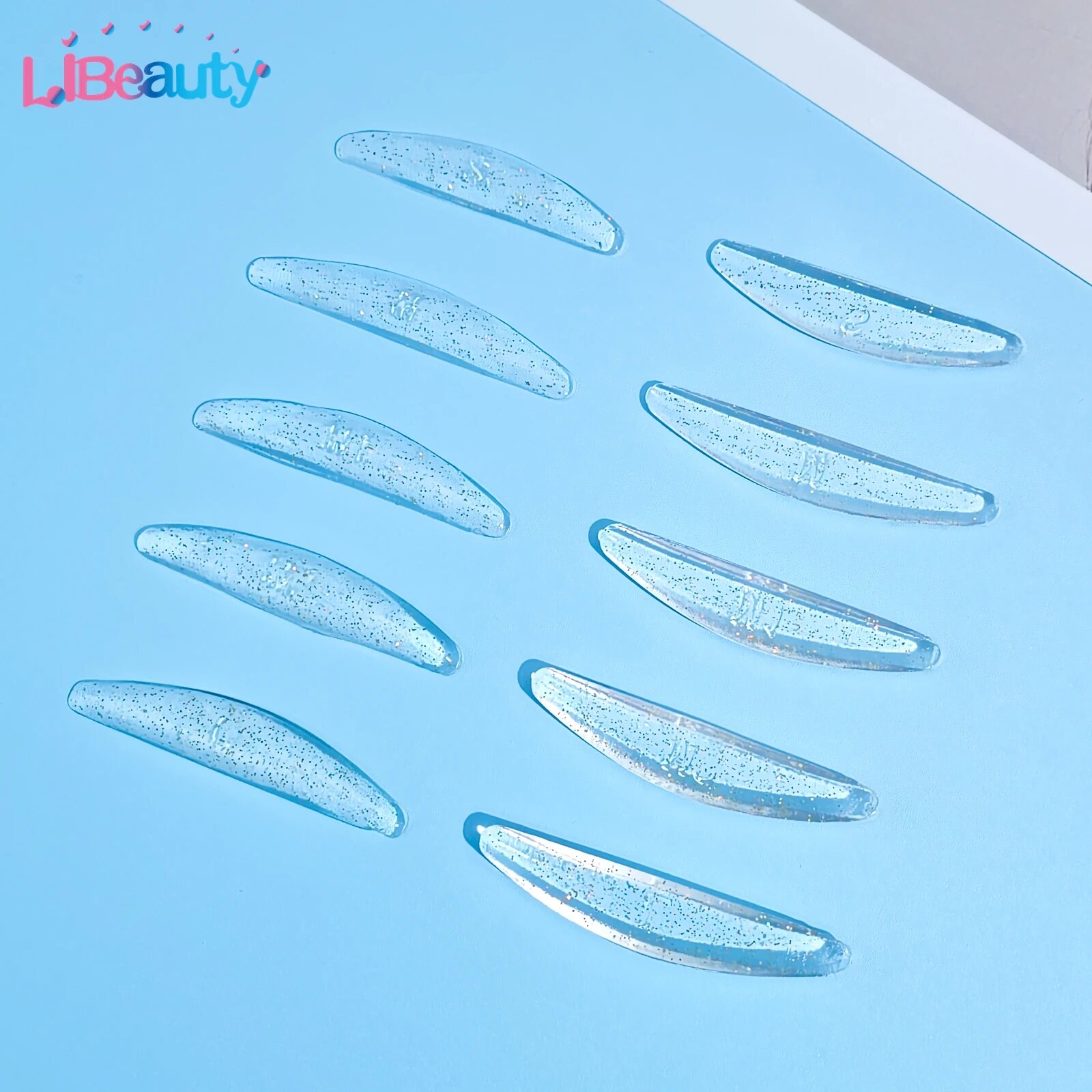 Libeauty Бигуди для ресниц силиконовые, Transparent, 5 шт