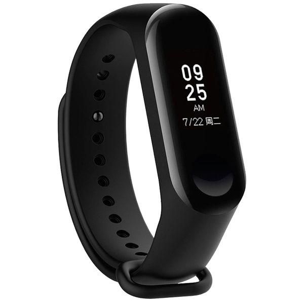Ремешок для смарт-часов DF Mi Band 3/4 xiClassicband-02 black