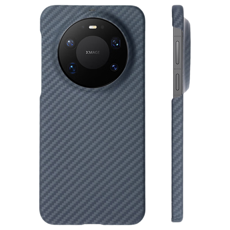 Pinkson чехол для Huawei Mate80 и Mate80 Pro черный 1500D арамидный углеродный волокно ультратонкий защитный чехол