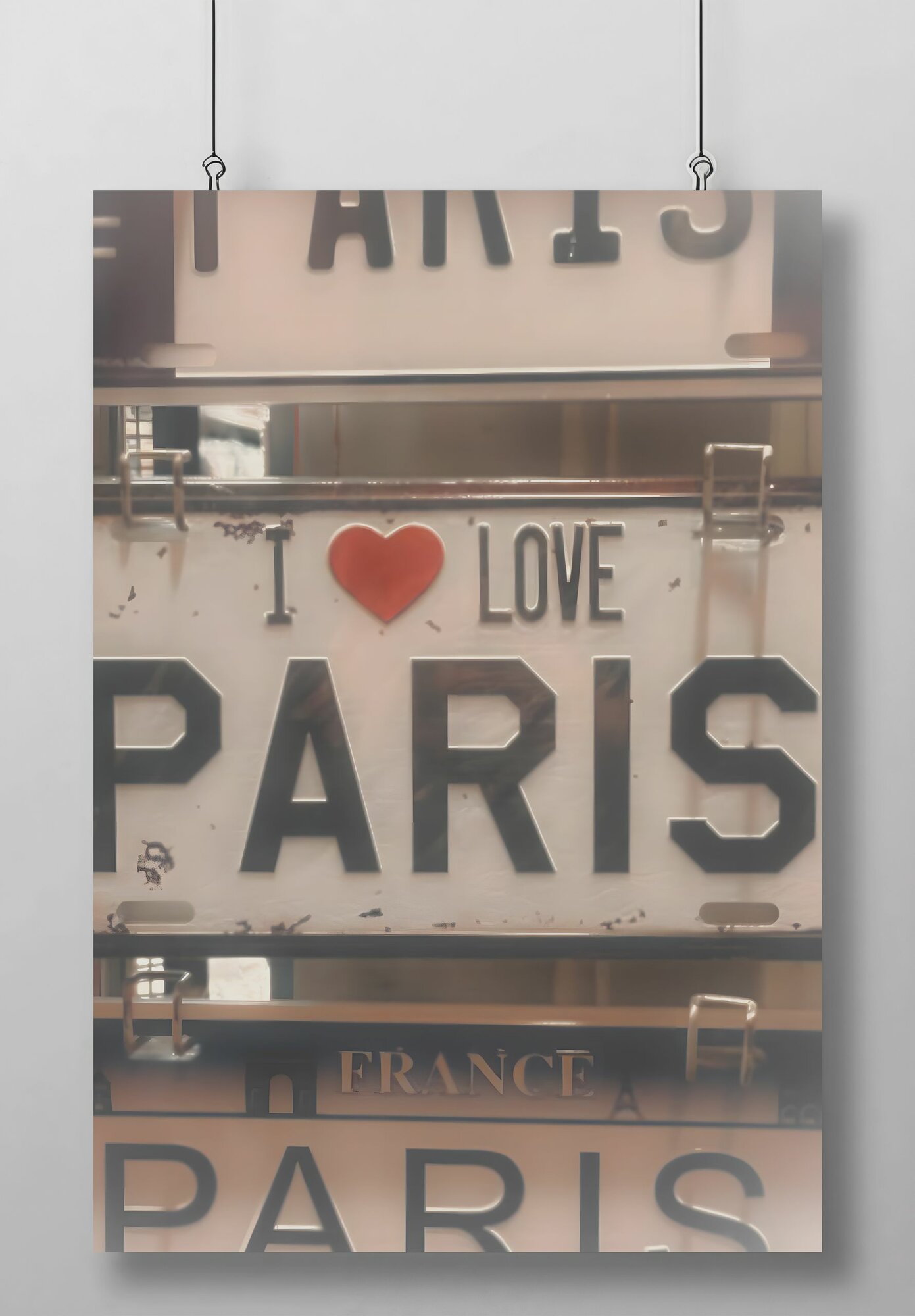 Постер/Плакат Париж (Paris)