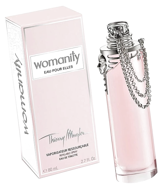 Женский аромат Womanity Eau Pour Elles 80 мл / Тьерри Мюглер Вуманити О Пур Эль