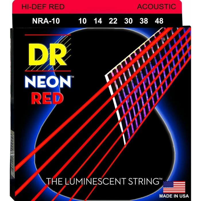 DR String NRA-10 Струны для акустической гитары