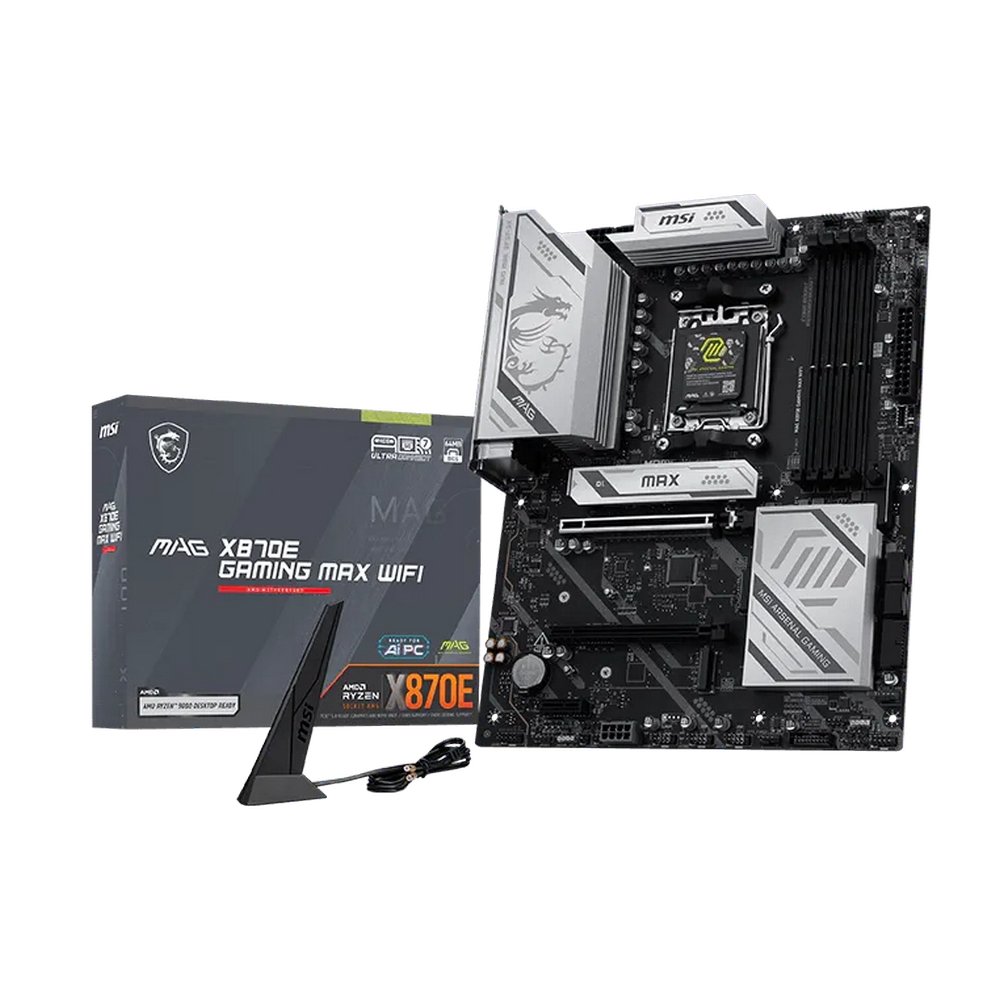Материнская плата MSI MAG X870E GAMING MAX WIFI, AM5, AMD X870E, ATX, RTL (MAG X870E GAMING MAX WIFI)