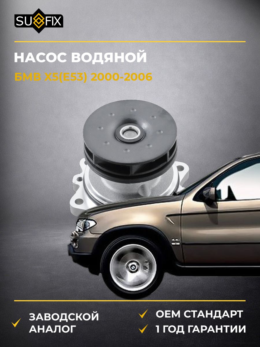 Насос водяной SUFIX FA1036 БМВ X5 BMW X5 E53 2000-2006