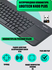 Клавиатура Logitech K400 Plus, русская, беспроводная, встроенный тачпад, подключ...