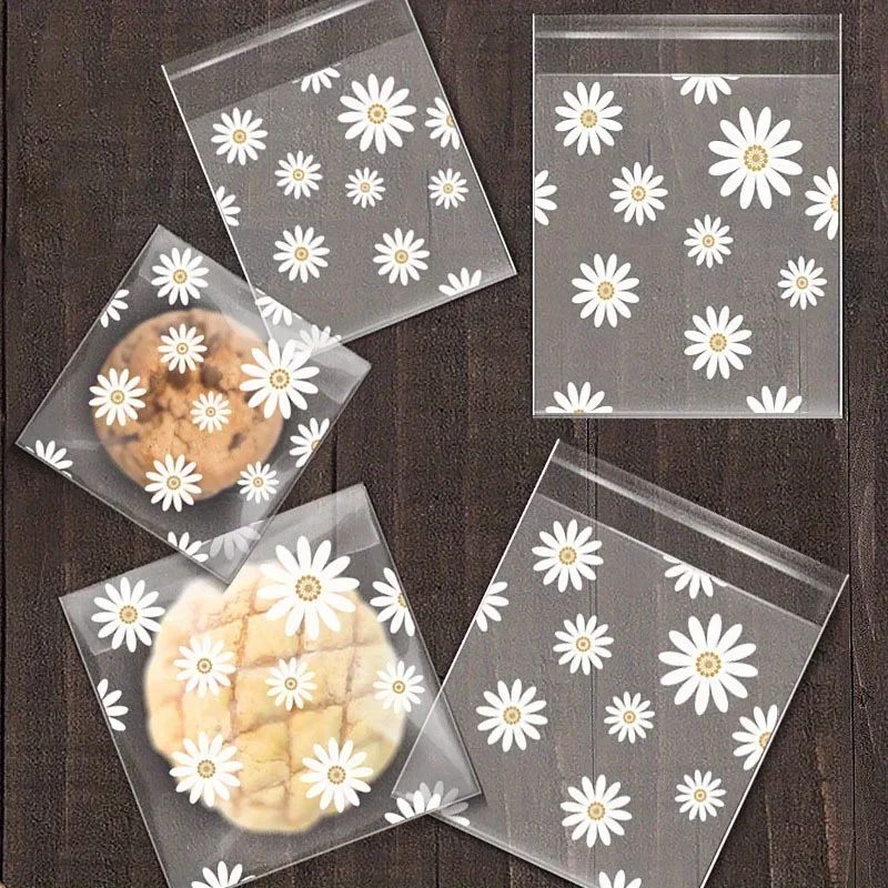Пакет для продуктов 8x10 см, 100 шт, EVA, Прозрачный