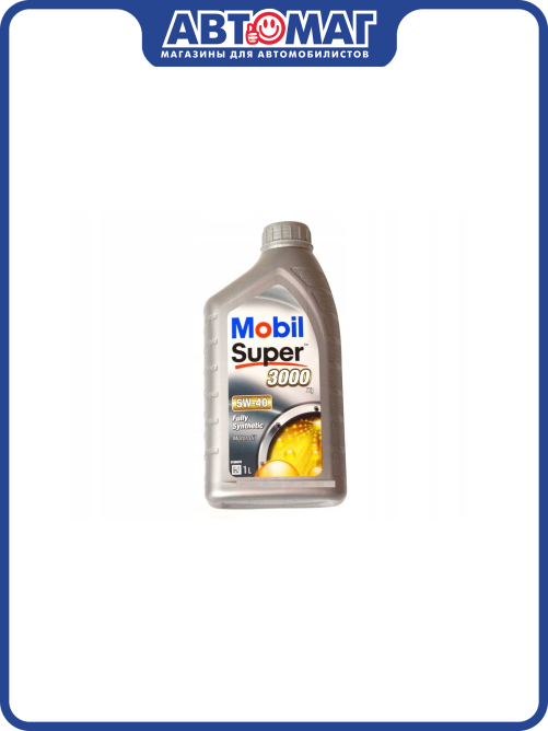 Моторное масло Mobil Super 3000 X1 5W-40 1л. (арт. 152567) MOBIL MOBS-5W40-1L
