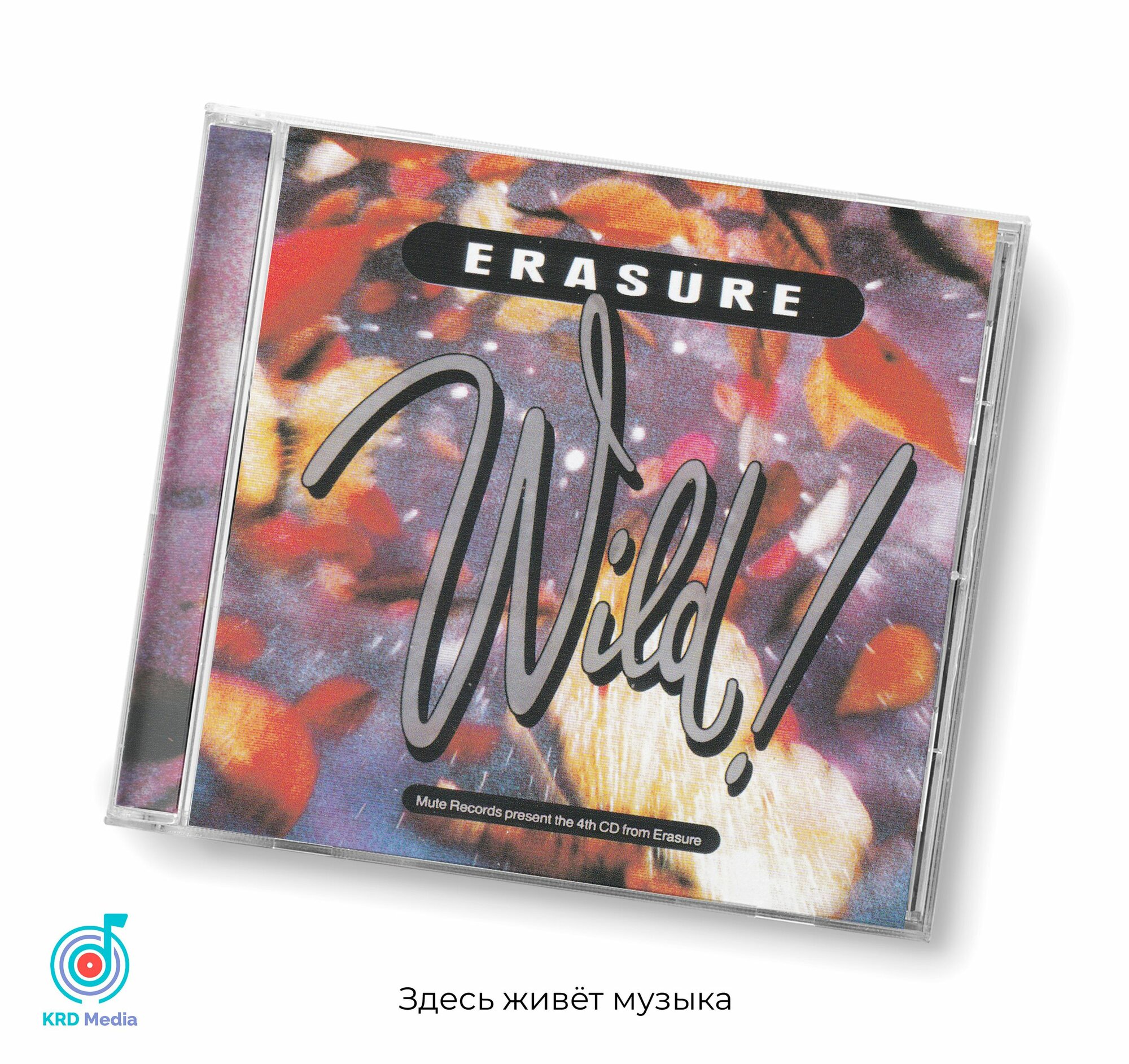 Erasure - Wild, 1989, 4-page, CD-Аудио