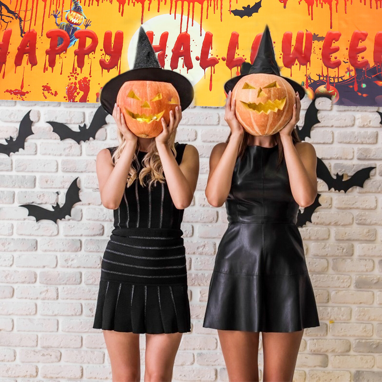 1 шт Обои для Фона Halloween Баннер Декор из Полиэстера 250x49 см для Зала Коридора Стены Создаст Атмосферу Праздника