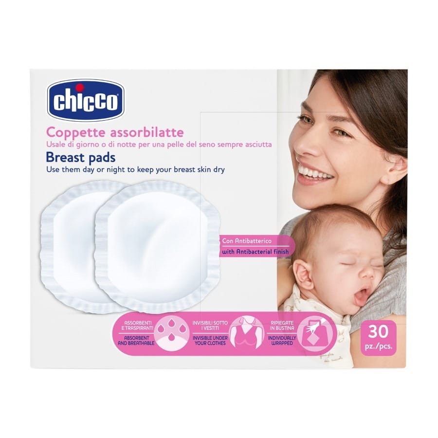 Вкладыши для груди Chicco, 30 шт