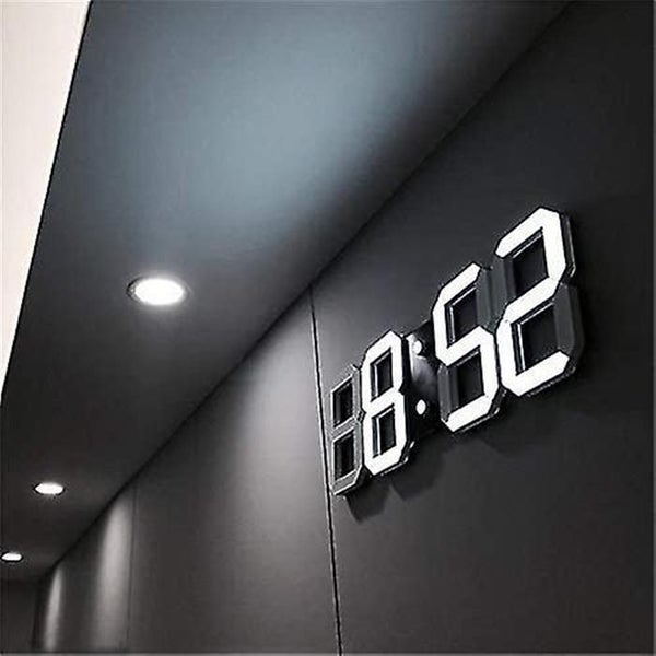 3D LED настенные часы, современный цифровой будильник для дома, кухни, офиса