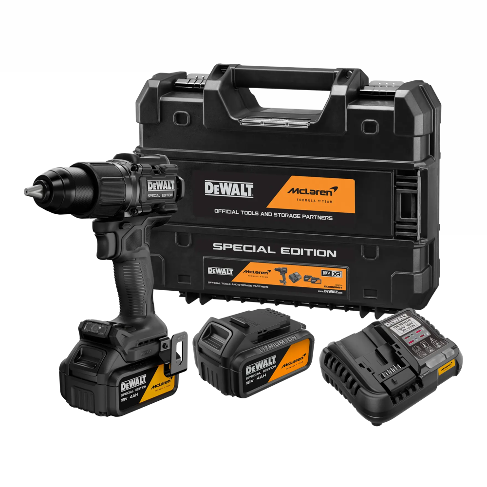 Аккумуляторная дрель-шуруповерт DeWALT McLaren Limited Edition DCD86MM2T