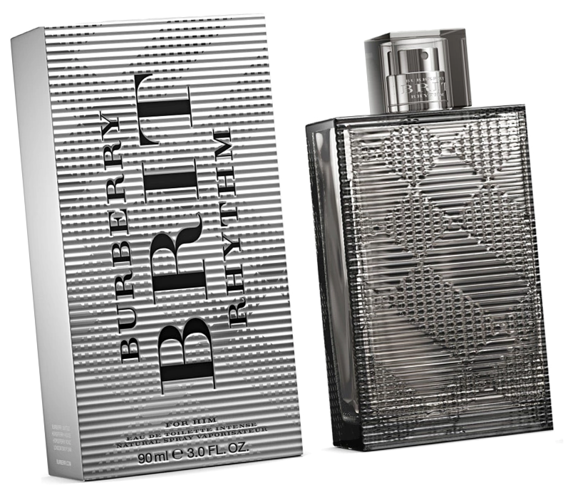 Парфюм для мужчин Burberry Brit Rhythm For Him Intense 90 мл - Барбери Брит Ритм Интенс