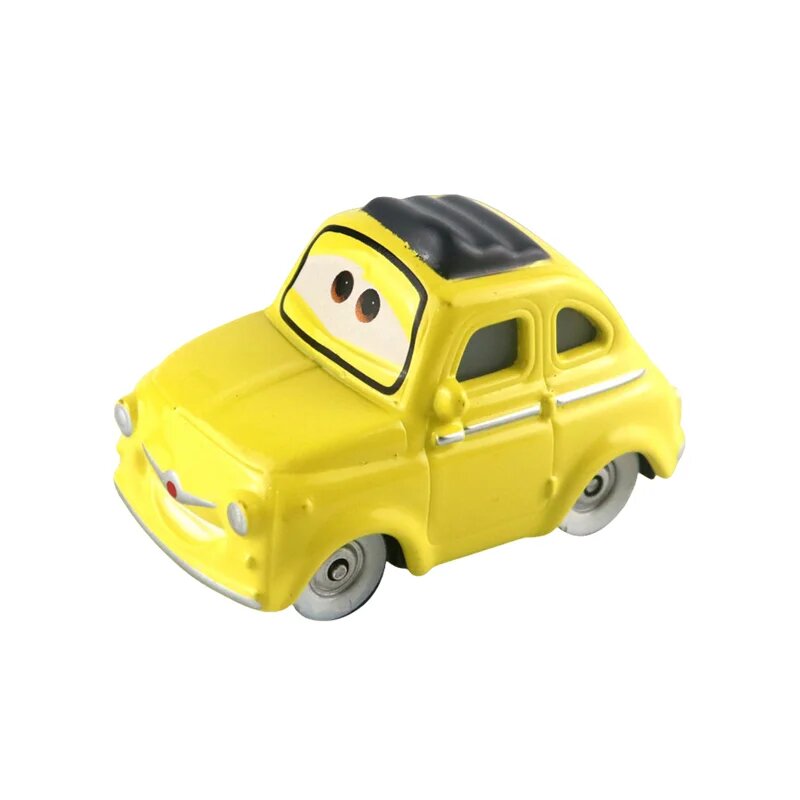 Набор машинок Cars 1:18 TAKARA TOMY Желтый, Cars 7