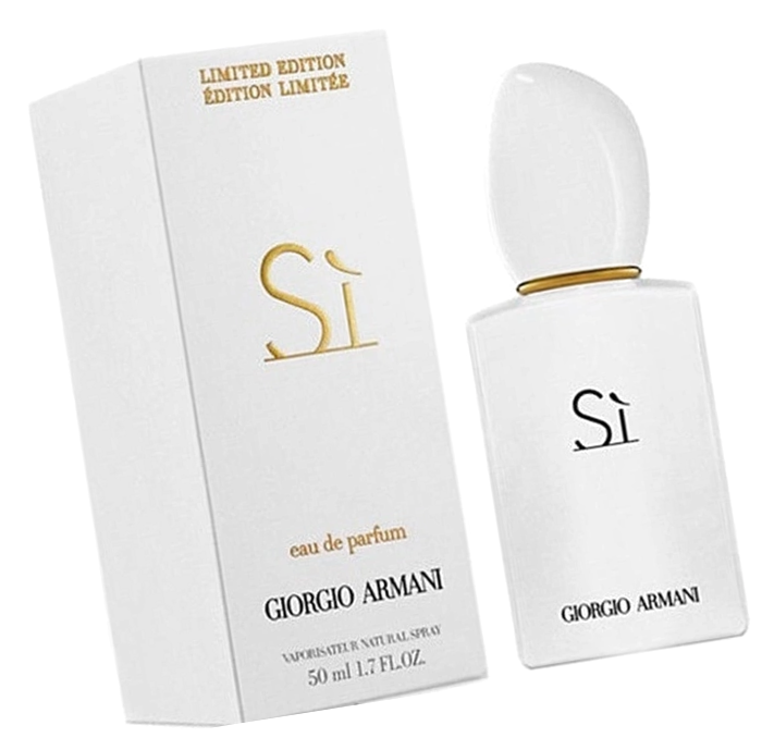 Giorgio Armani Si White Limited Edition парфюм женский 50 мл - Джорджио Армани Си Вайт Эдишн