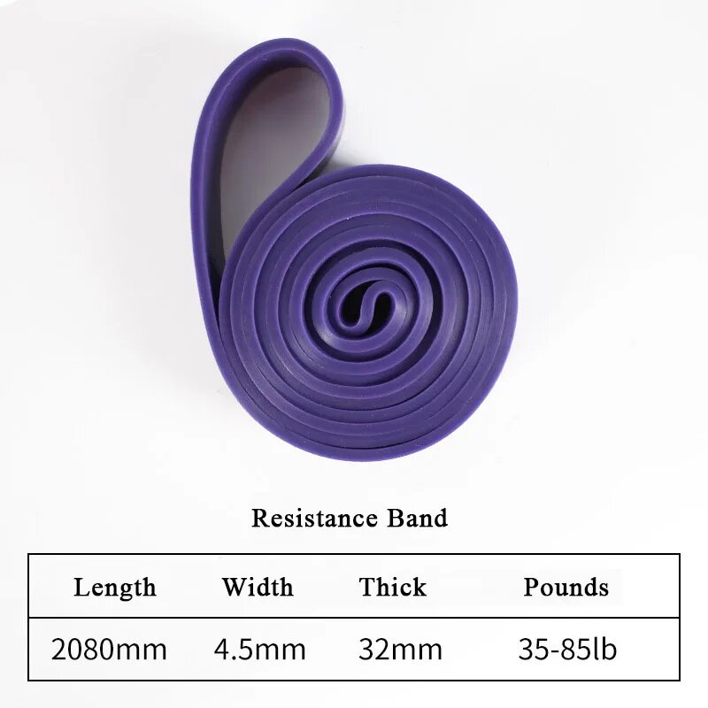 Эспандеры из латекса JJ0131 Фиолетовый, purple-35-85LB