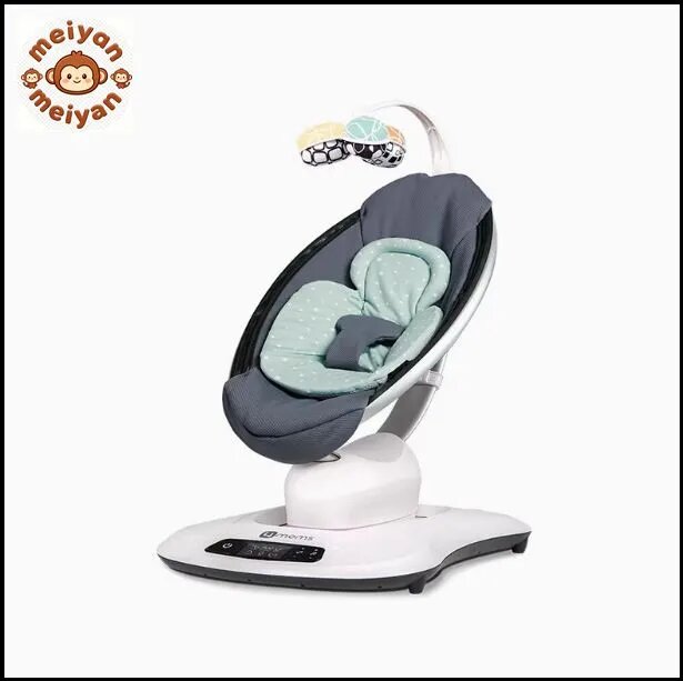 Вкладышпозиционер премиум для качелей 4moms MamaRoo, используемый для младенцев