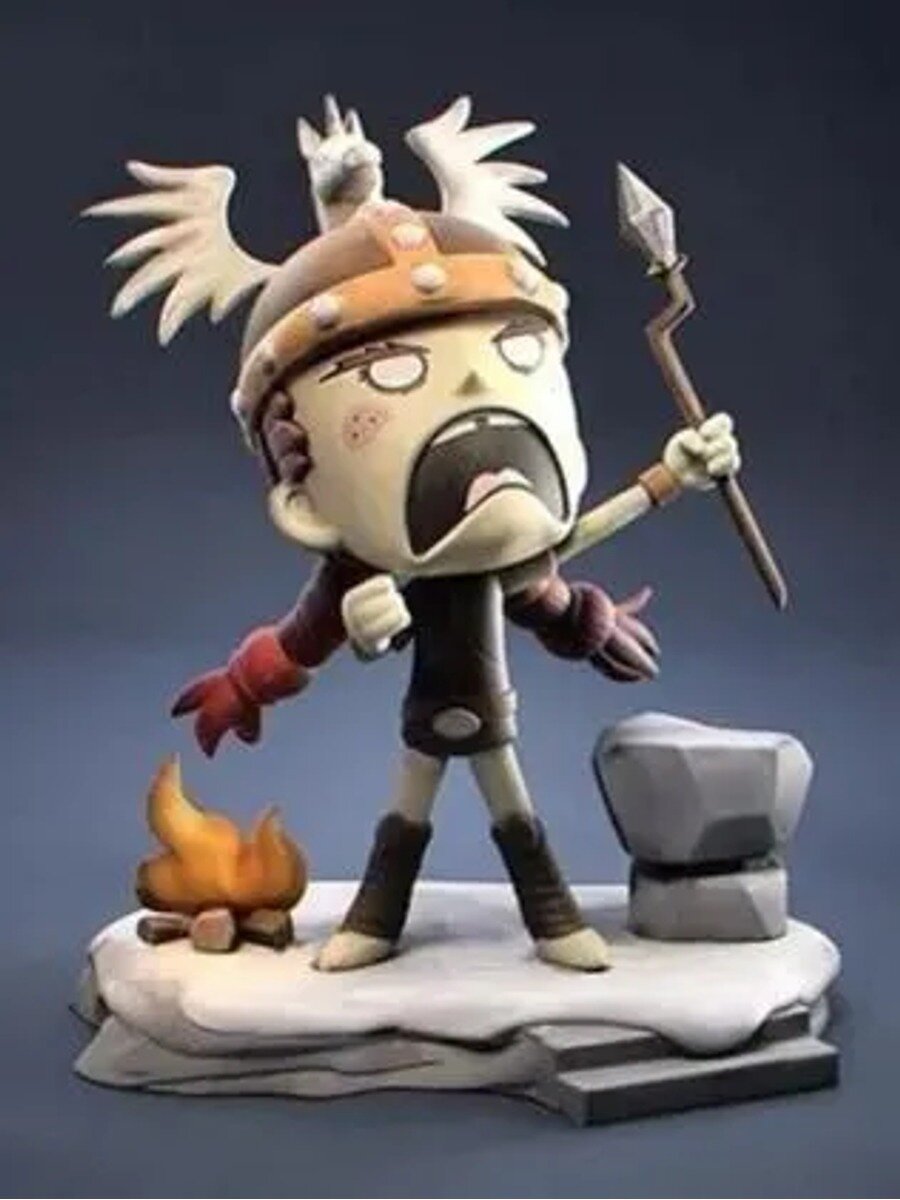 Игрушечная фигурка Don't Starve Wigfrid из ABS пластика, 1 штука