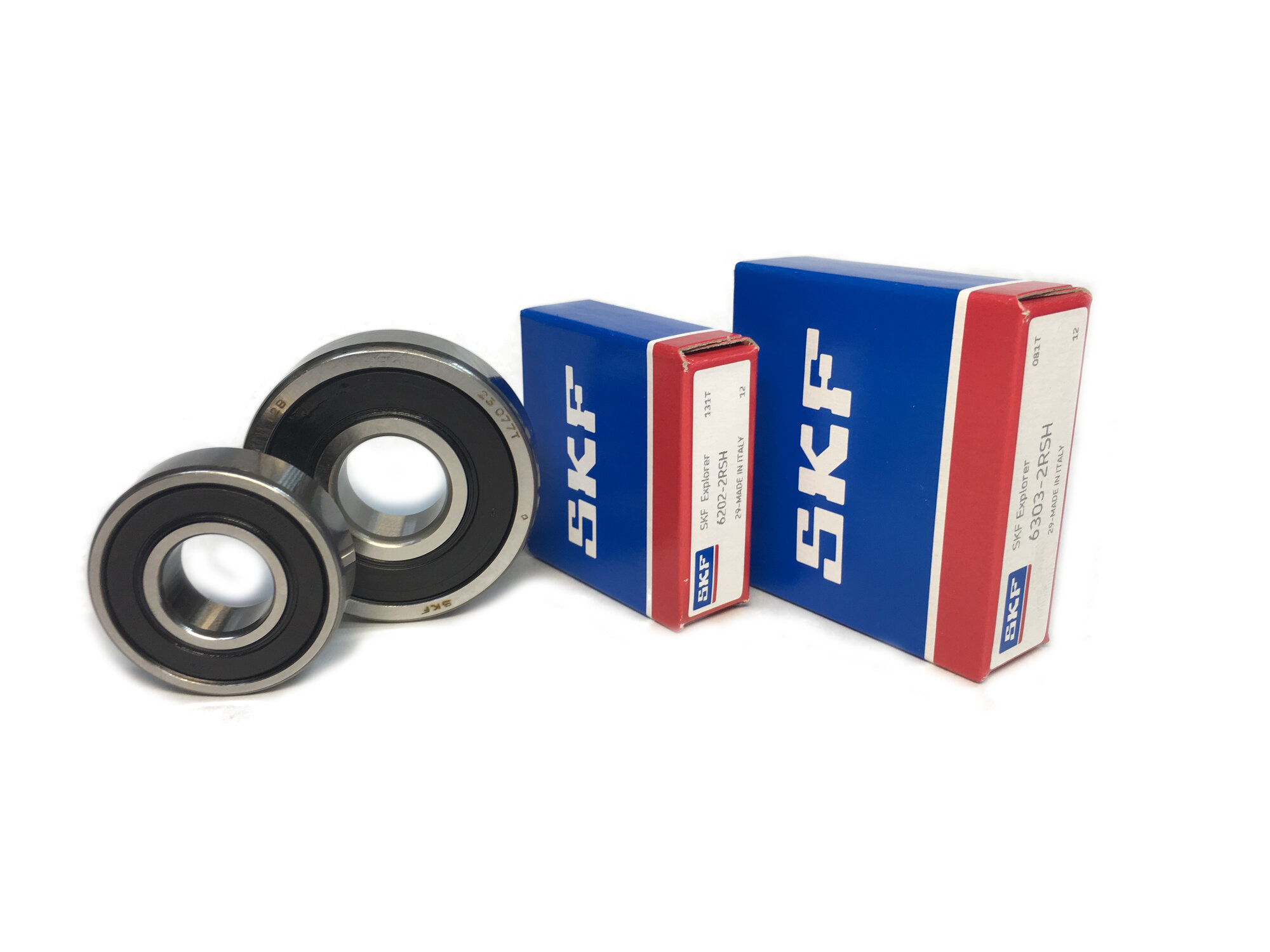 Ремкомплект генератора (подшипники SKF 6202-2RS, 6303-2RS). Made in Italy / Bulgaria