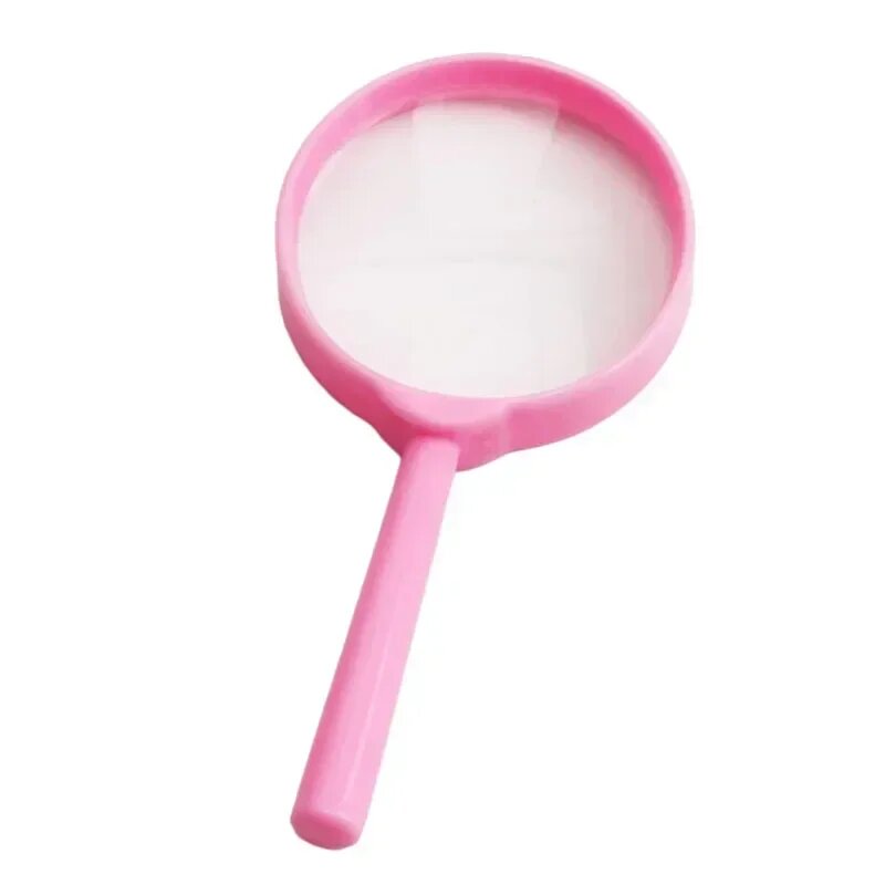 Портативная лупа 3x XMSJ 60 мм Pink
