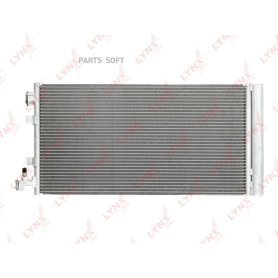 Радиатор RENAULT FLUENCE/MEGANE/SCENIC 1.6/2.0/1.5D 08- от официального дистрибьютора, LYNXAUTO, артикул RC0092
