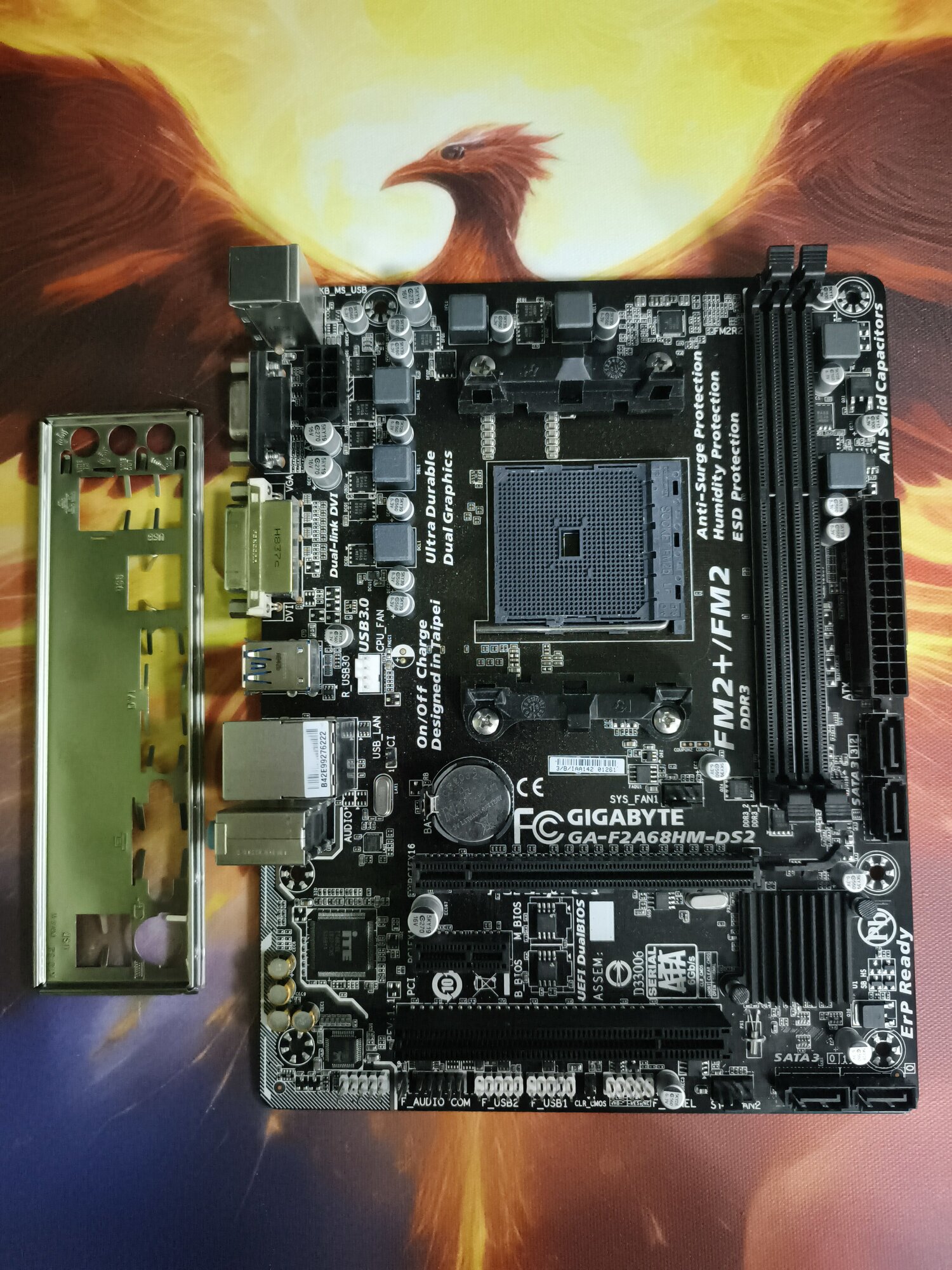 Материнская плата GIGABYTE GA-F2A68HM-DS2 Socket FM2+