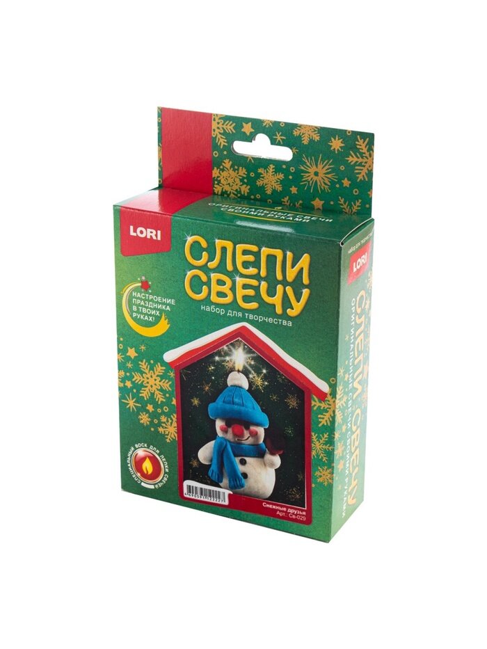 Слепи свечу "Снежные друзья" Св-029 11097952