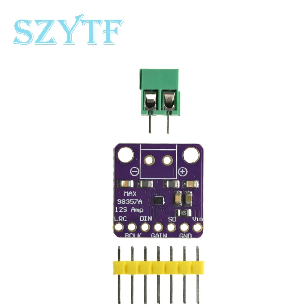 Модуль аудиоусилителя MAX98357A I2S класса D 3Вт 1pcs