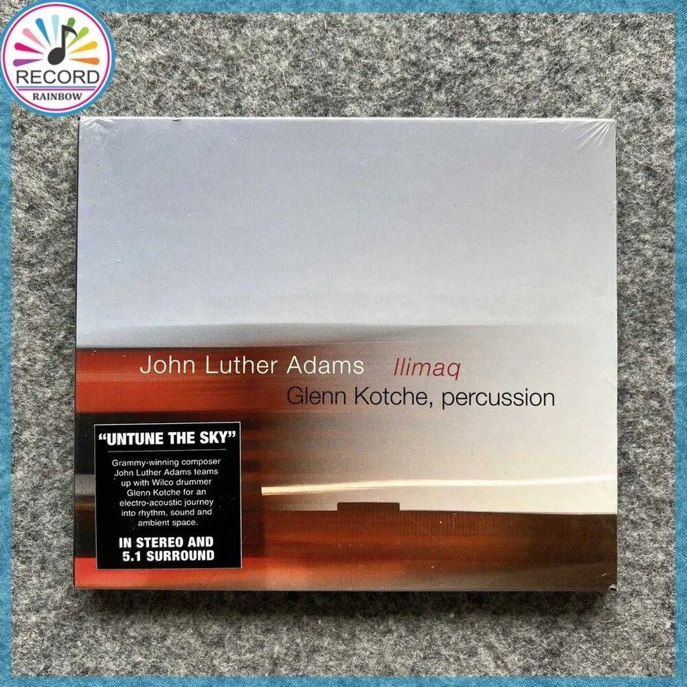 CD John Luther Adams Glenn Kotche Ilimaq 2CD 1Z03713 запечатанный совершенно новый альбом