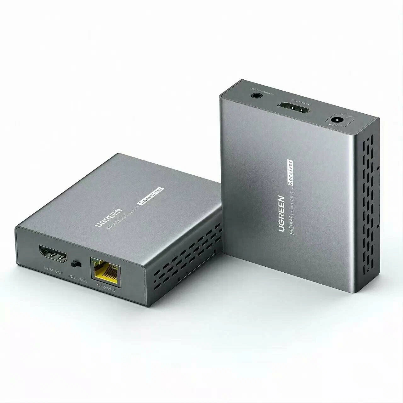 Кабель Lulian UGreen HDMI Extender, RJ45, до 50 м, 4К60Гц, HD, локальный петлевой аудиоразъём