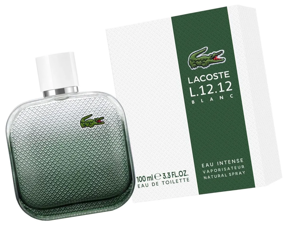Туалетная вода мужская Лакост Бланк Интенс 100 мл - Lacoste L 12 12 Blanc Eau Intense