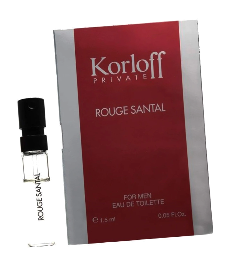 Пробник Карлофф Париж Руж Сантал 1.5 мл - eau de toilette для женщин и мужчин