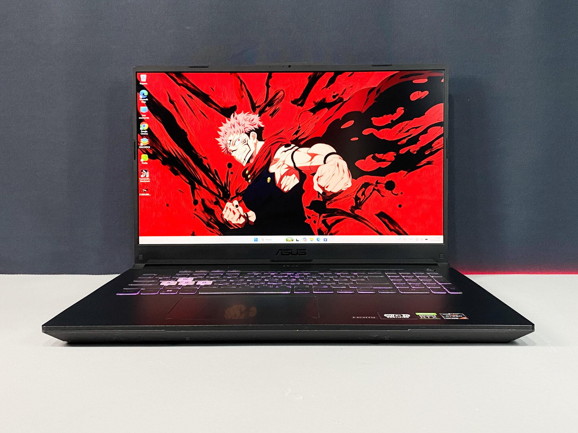 Игровой Ноутбук Asus Tuf 17.3"144Hz/AMD Ryzen 7 6800H 8/16*3.20GHz-4.70GHz/16Gb/RTX3070ti-8Gb/SSD512Gb