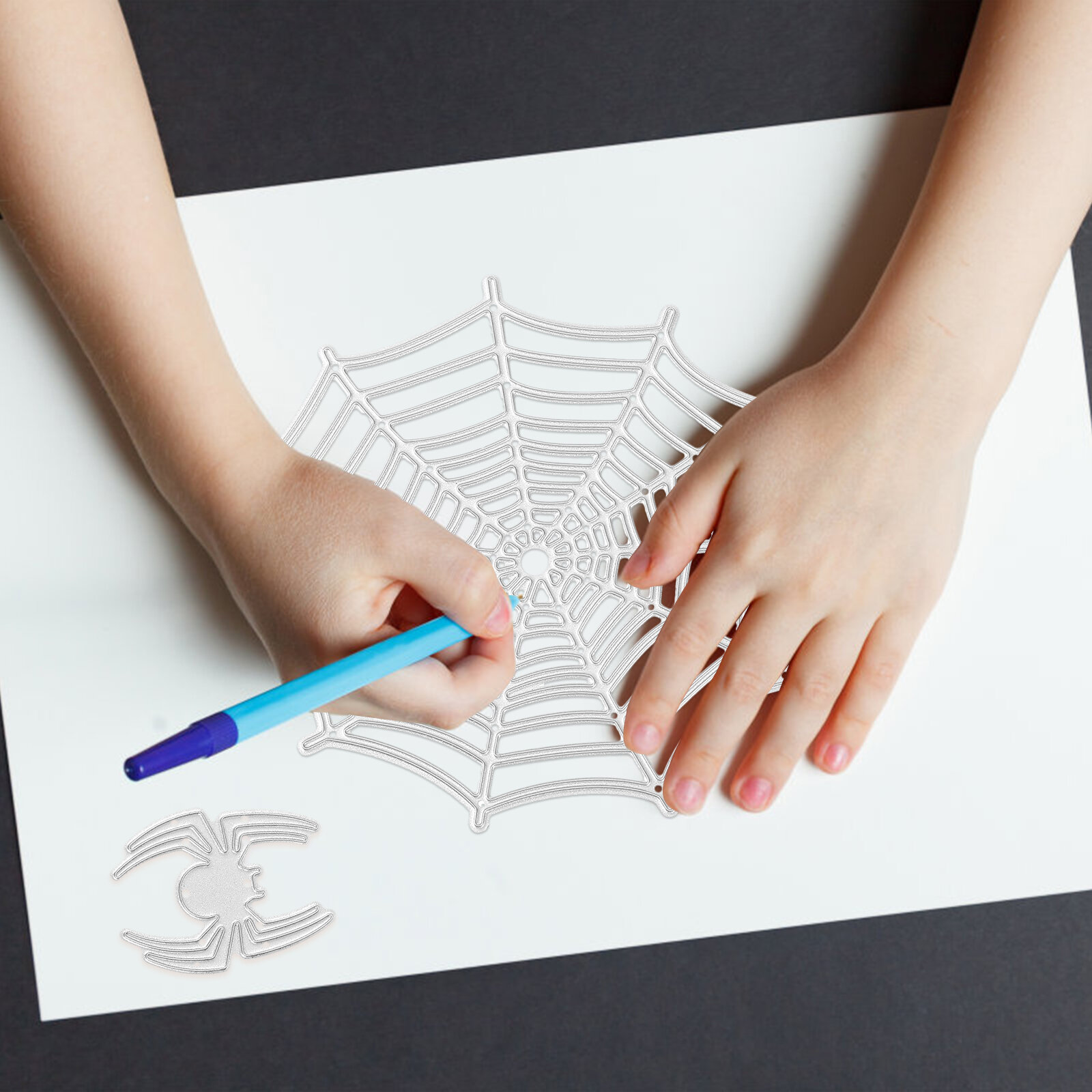 2 Шт Halloween Форма Для ТисненияDIY Набор Для Скрапбукинга Основные Материалы Хорошее Качество 8.5X9.5Cm